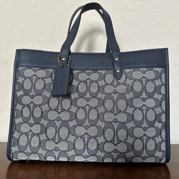 Coach | Bags | Coach Field Tote 3 In Signature Jacquard | Poshmark